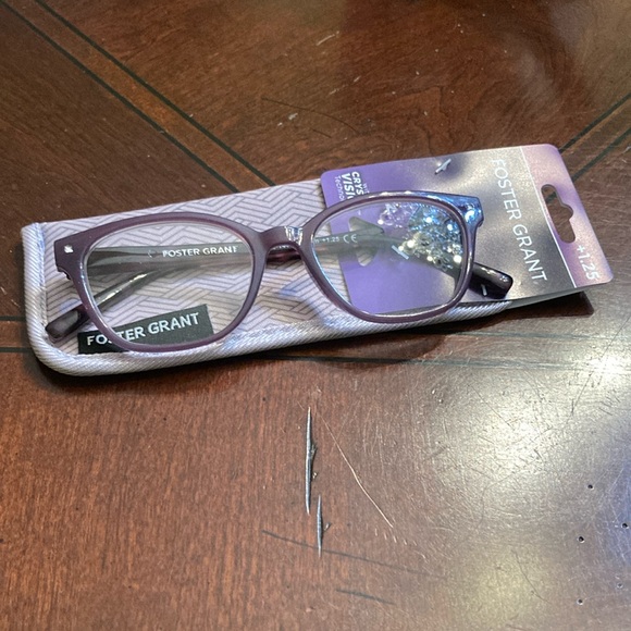 Foster Grant | Accessories | Foster Grant Reading Glasses And Coordinating Case New With Tags ...